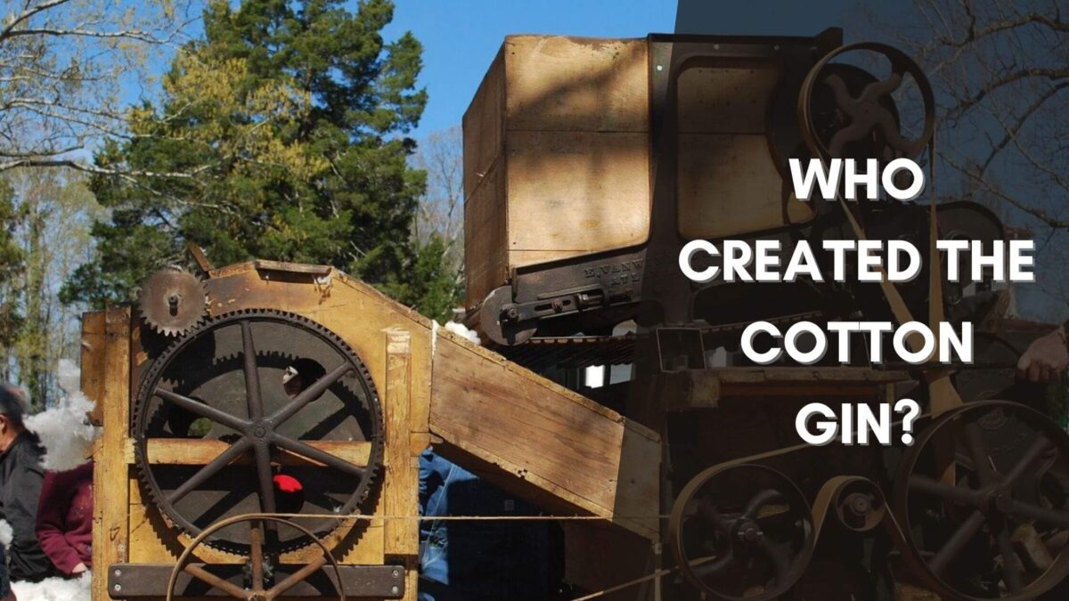 Who Created the Cotton Gin?