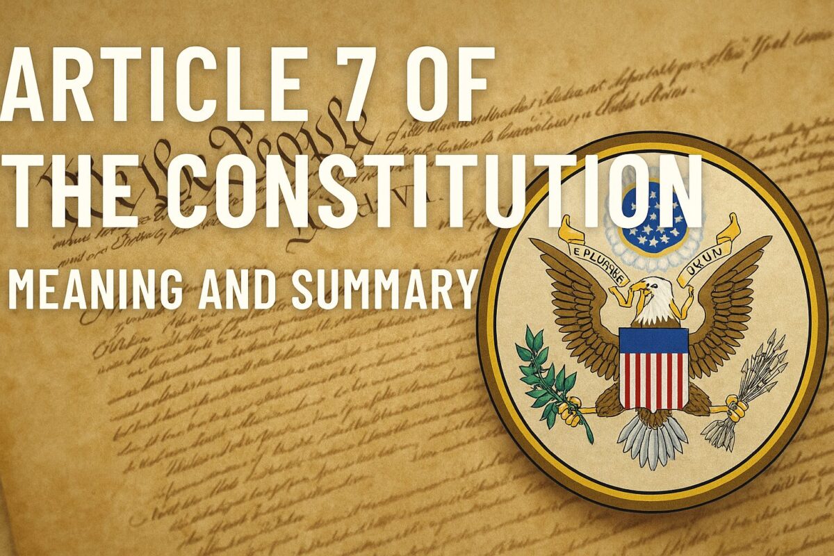 Article 6 of the Constitution: Meaning and Summary