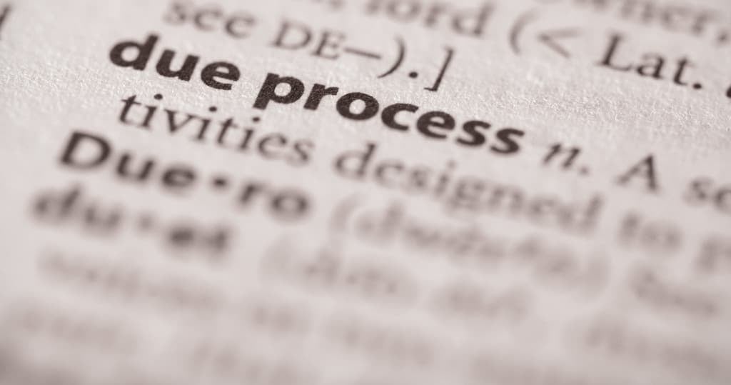 What Is Procedural Due Process?