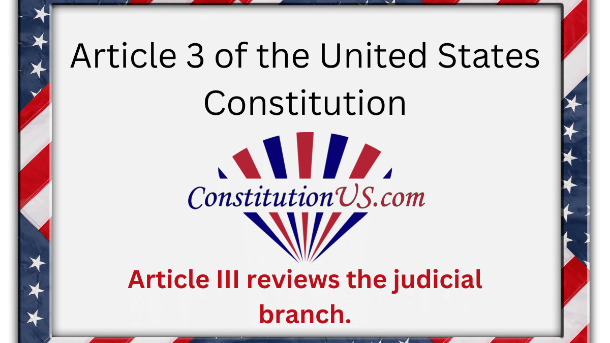 Articles of the Constitution