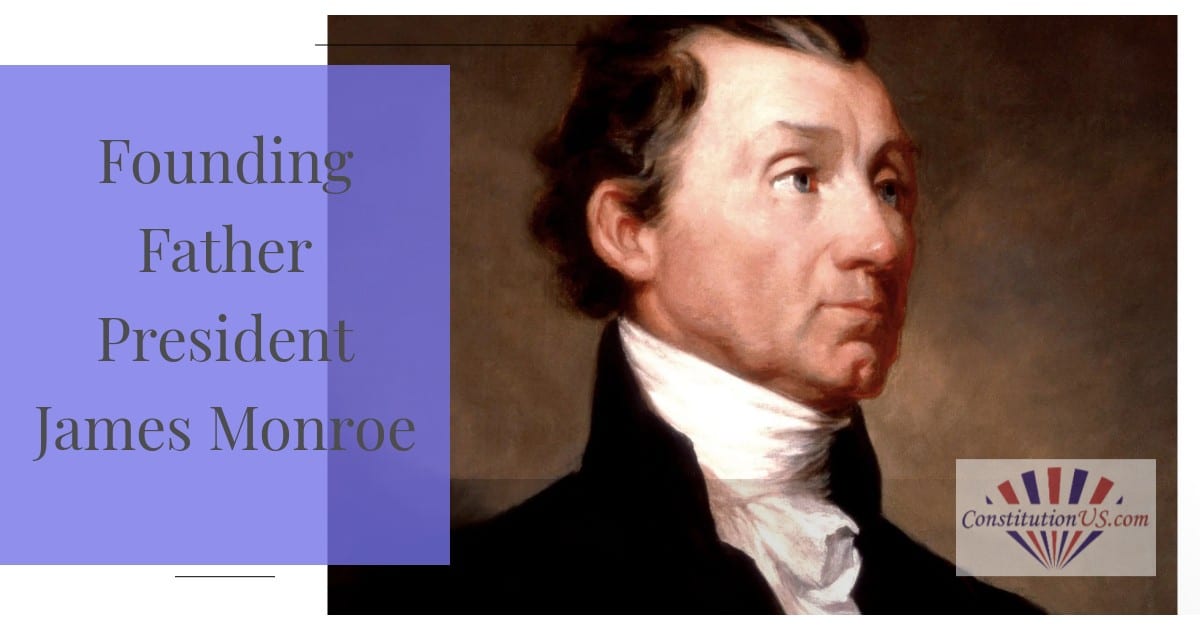 US President James Monroe