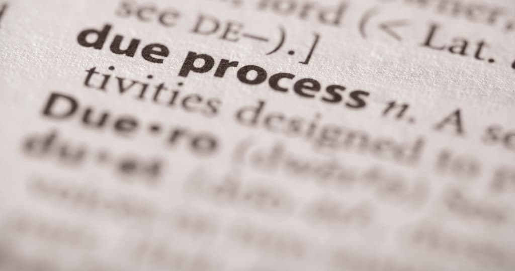 What Is Procedural Due Process?