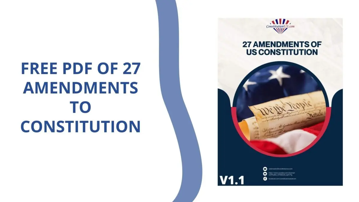 Free Pocket Constitution