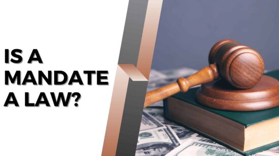 Is a Mandate a Law?