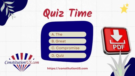 Constitution Quiz: The Great Compromise PDF
