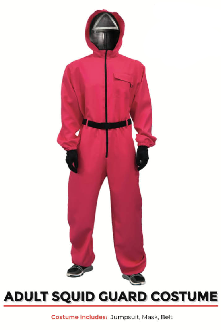 Squid Guard Costume Triangle - Costume Wonderland