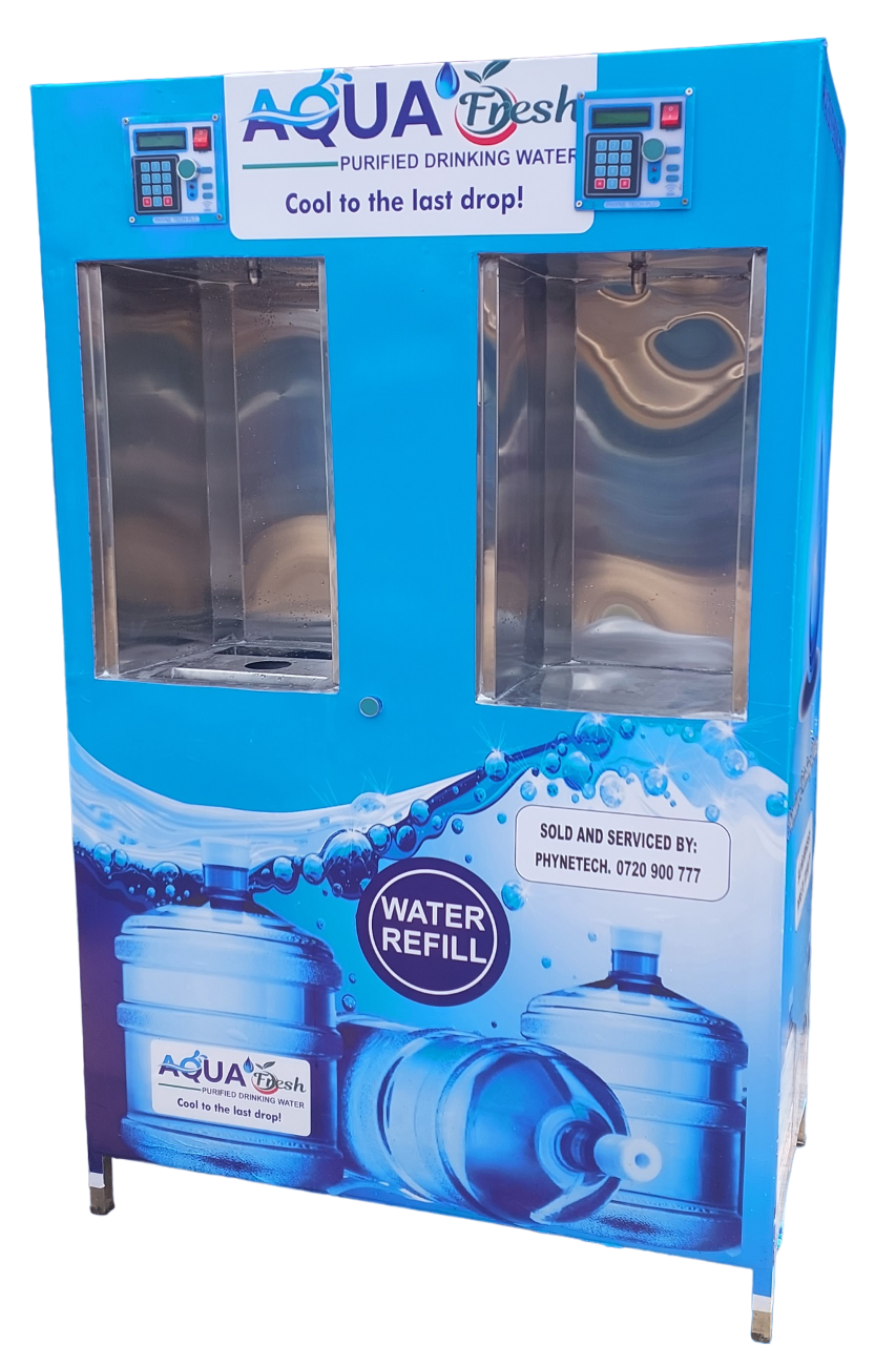 Purified Water Station ATM Machines - AquaTech