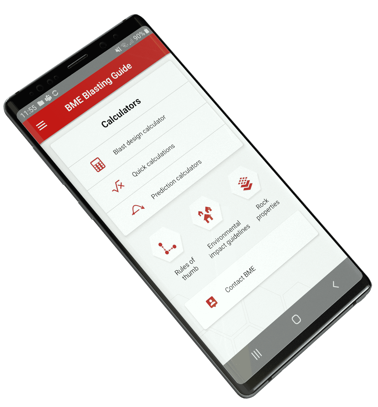 Blasting Guide App TDS | BME