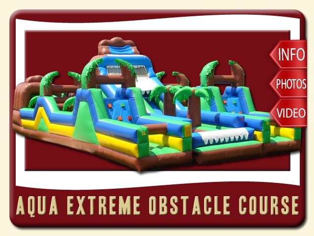 Obstacle Course For Rent - BOUNCE PARTY RENTALS
