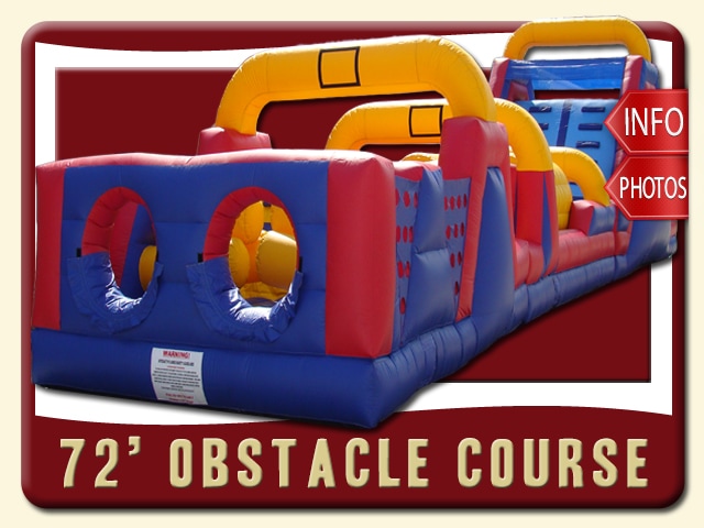 Obstacle Course For Rent - BOUNCE PARTY RENTALS