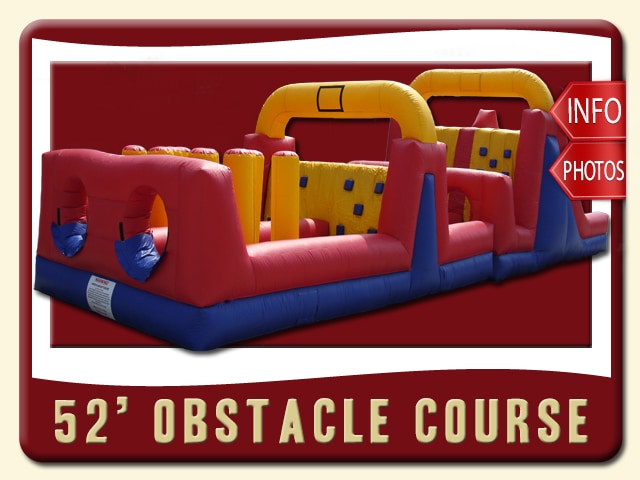 Obstacle Course For Rent - BOUNCE PARTY RENTALS