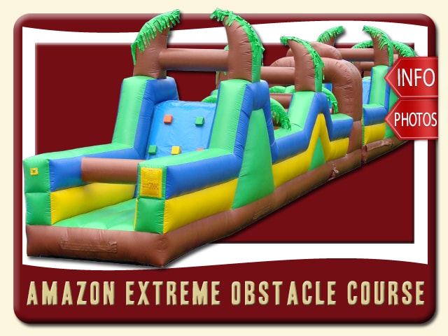 Obstacle Course For Rent - BOUNCE PARTY RENTALS