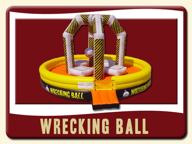 Wrecking Ball Inflatable Rental - BOUNCE PARTY RENTALS