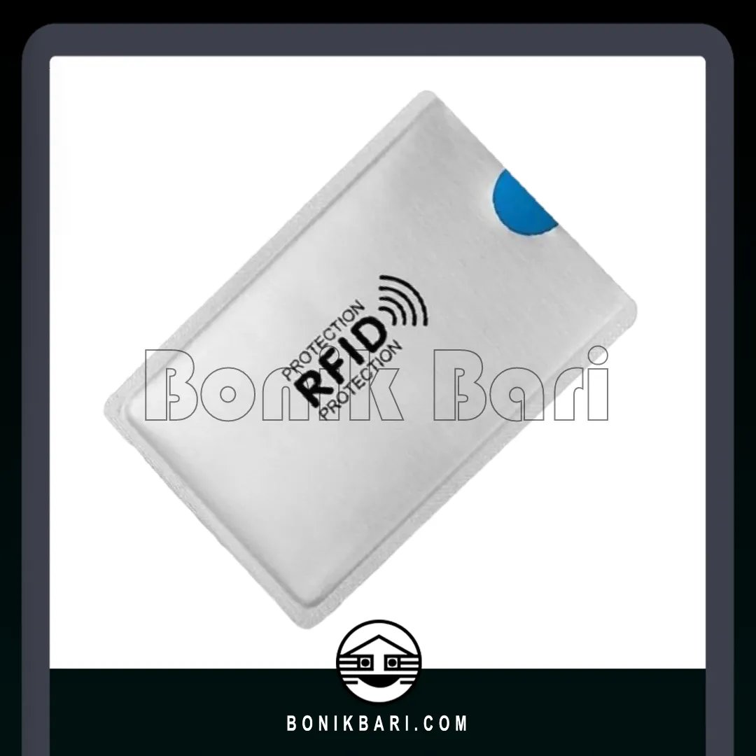 Anti RFID NFC Blocking Card Holder Aluminum Wallet Protector