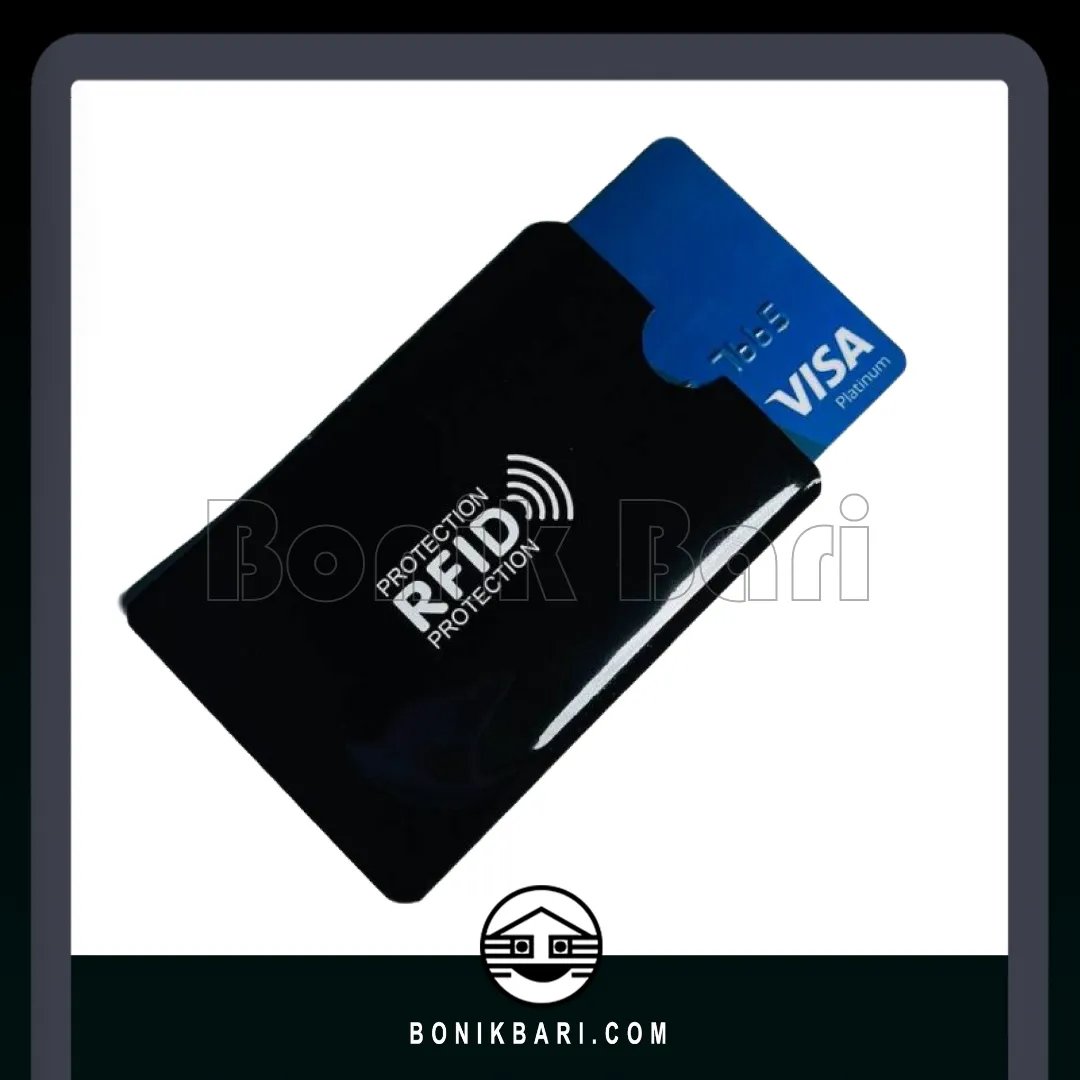 Anti RFID NFC Blocking Card Holder Aluminum Wallet Protector