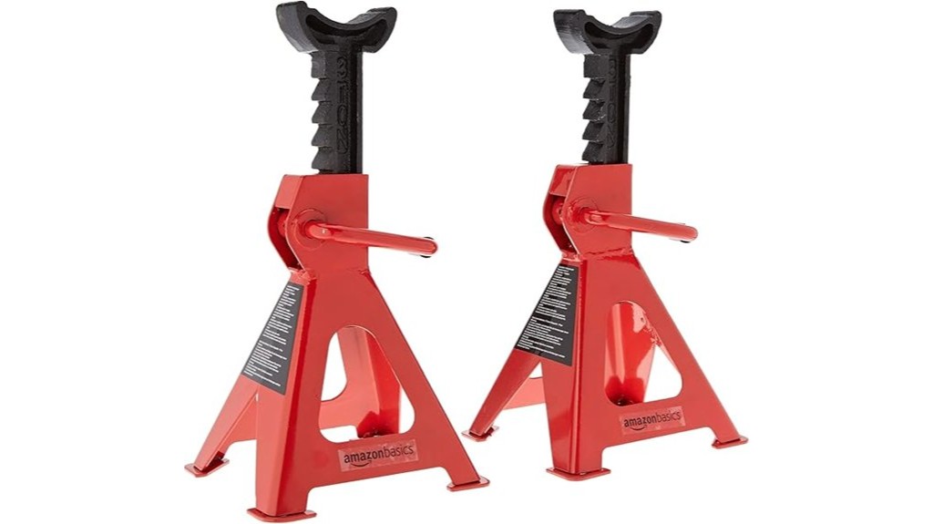 Amazon Basics Steel Jack Auto Stands Review