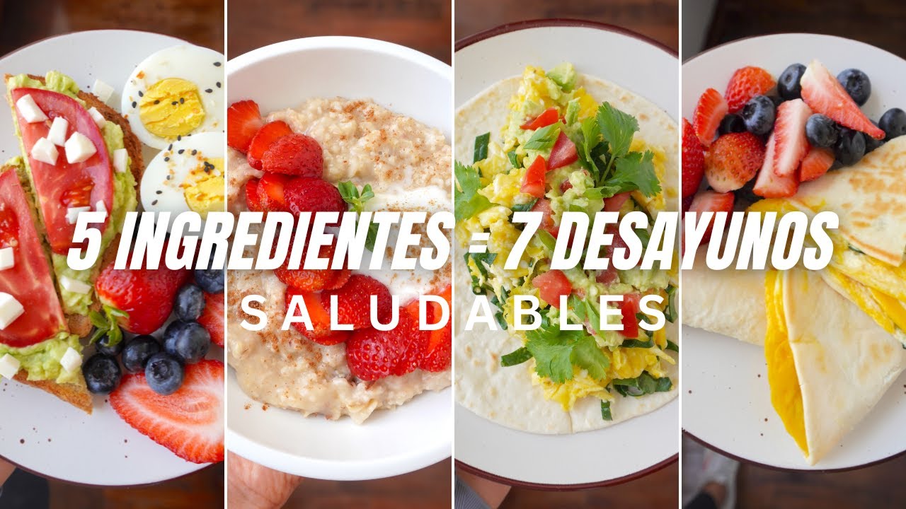 Descarga Gratis Nuestro PDF Con 10 Ideas De Desayunos Saludables De Comida Real - Desayuno Saludable
