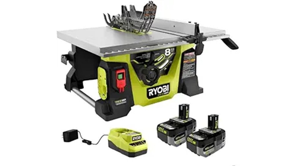 RYOBI 18V ONE+ HP Table Saw Review | DIY Woodproject