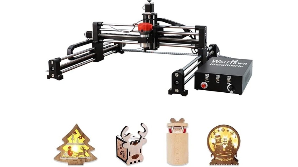 Upgraded CNC Router Machine Review | DIY Woodproject