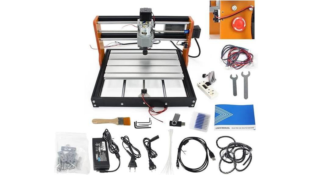 CNCTOPBAOS Upgrade 3018 Pro CNC Router Review | DIY Woodproject