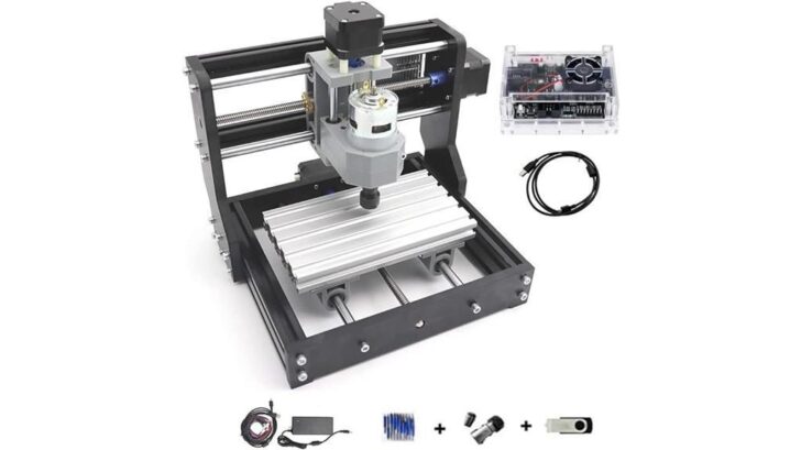 CNCTOPBAOS 1610 PRO Review: A Mini CNC Router | DIY Woodproject