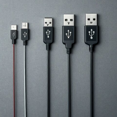 USB Version 1.0, 2.0, 3.0 And 4.0 Comparison » Differencess