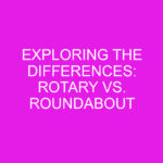 Exploring The Differences: Rotary Vs. Roundabout » Differencess