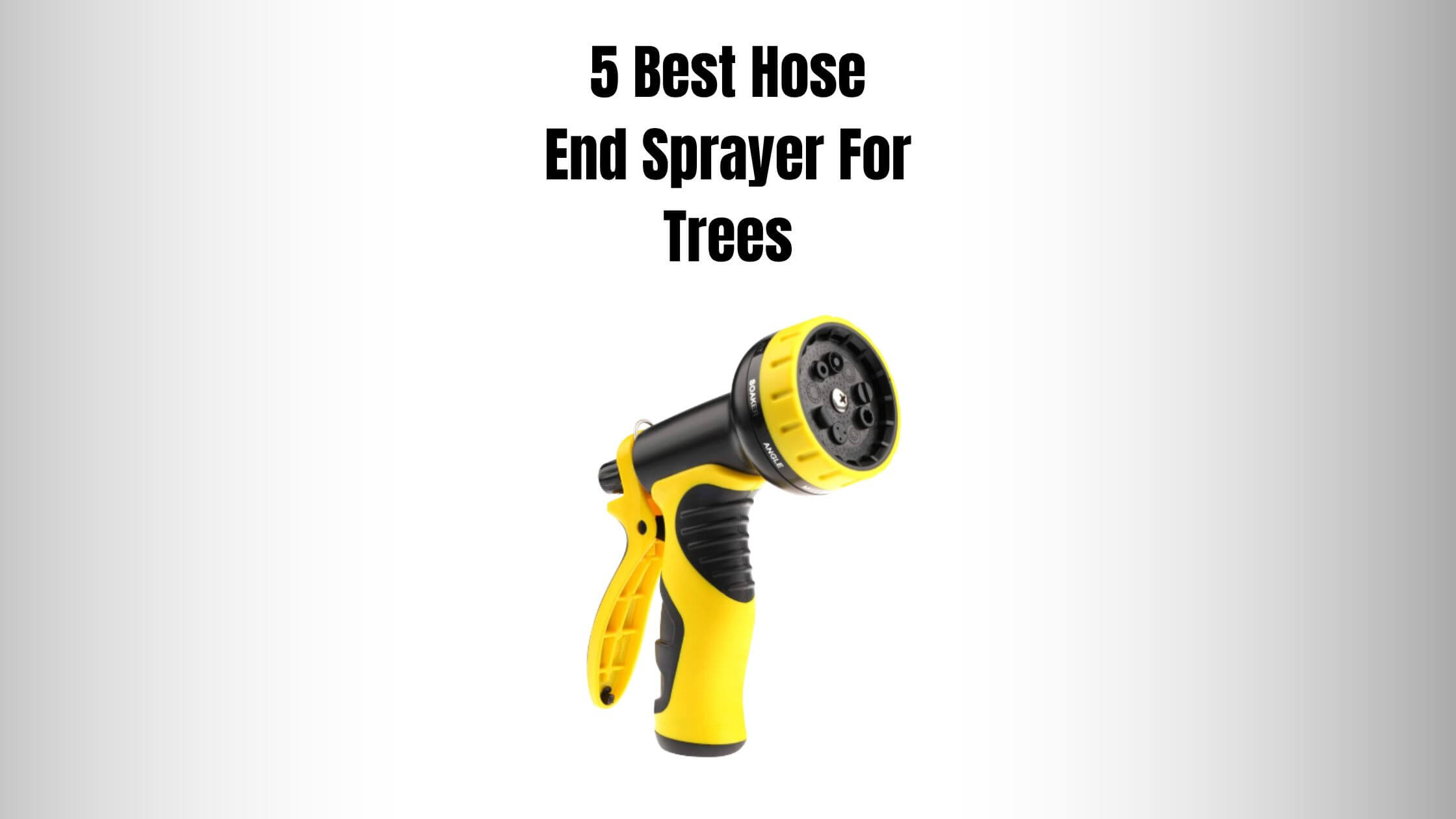 5 Best Hose End Sprayer For Trees: Pros & Cons Of Using One ...
