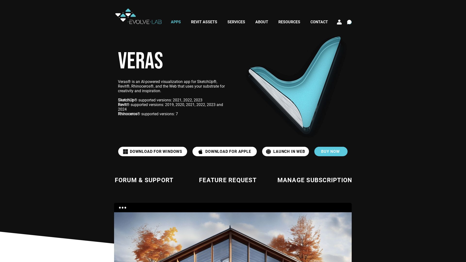 Veras® | AI Visualization Add-in for Revit® | Futureen