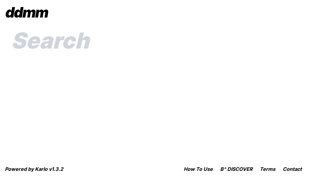 ddmm | Search Images with Generative AI from All Sources | Futureen