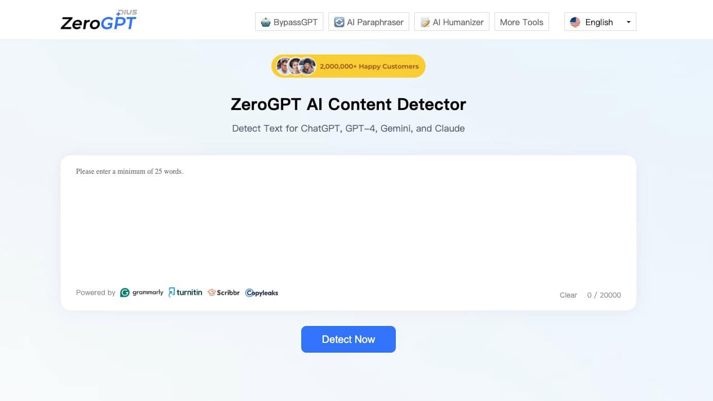 ZeroGPT Plus | Ensure Content Authenticity Instantly | Futureen