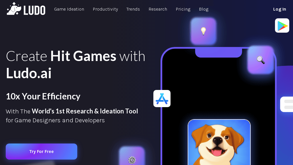 Ludo.ai | Create hit games using AI | Futureen