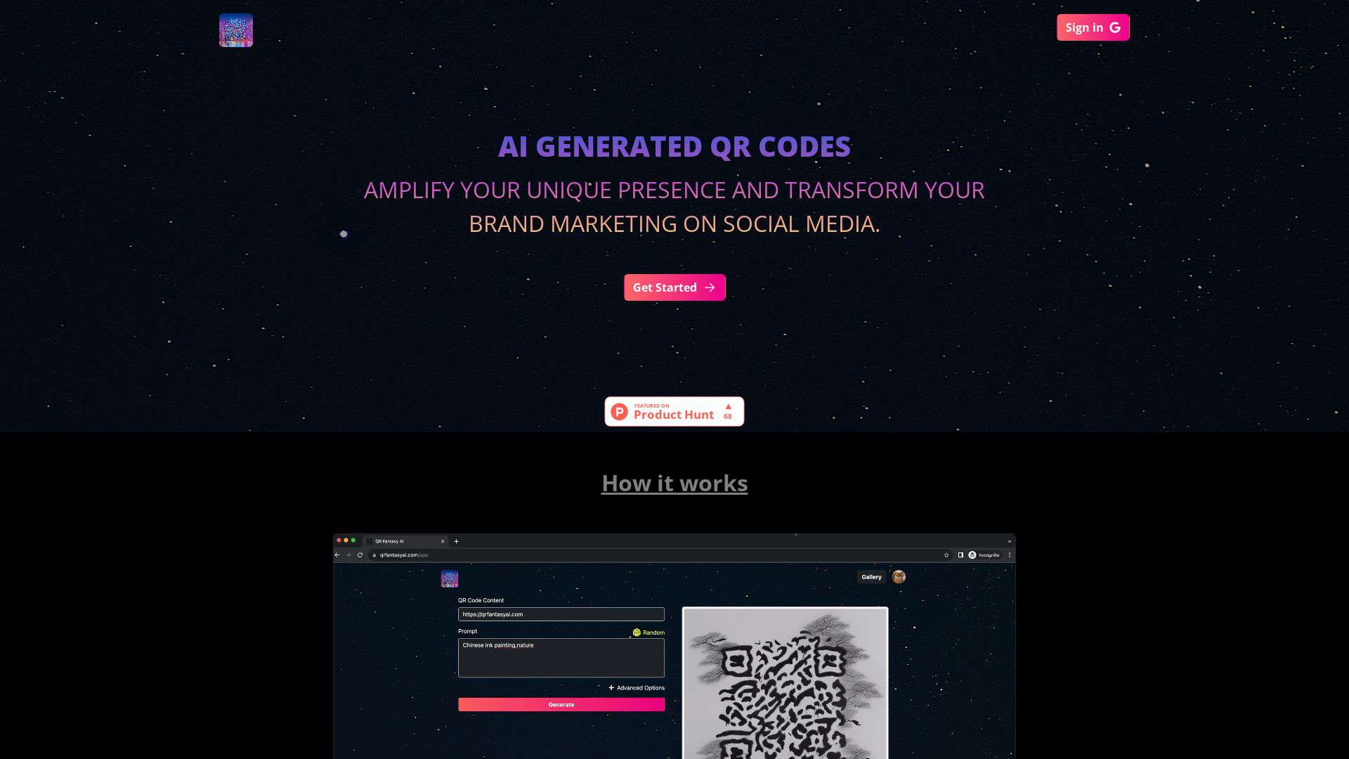 QR Fantasy AI | Create Stunning QR Codes with AI | Futureen