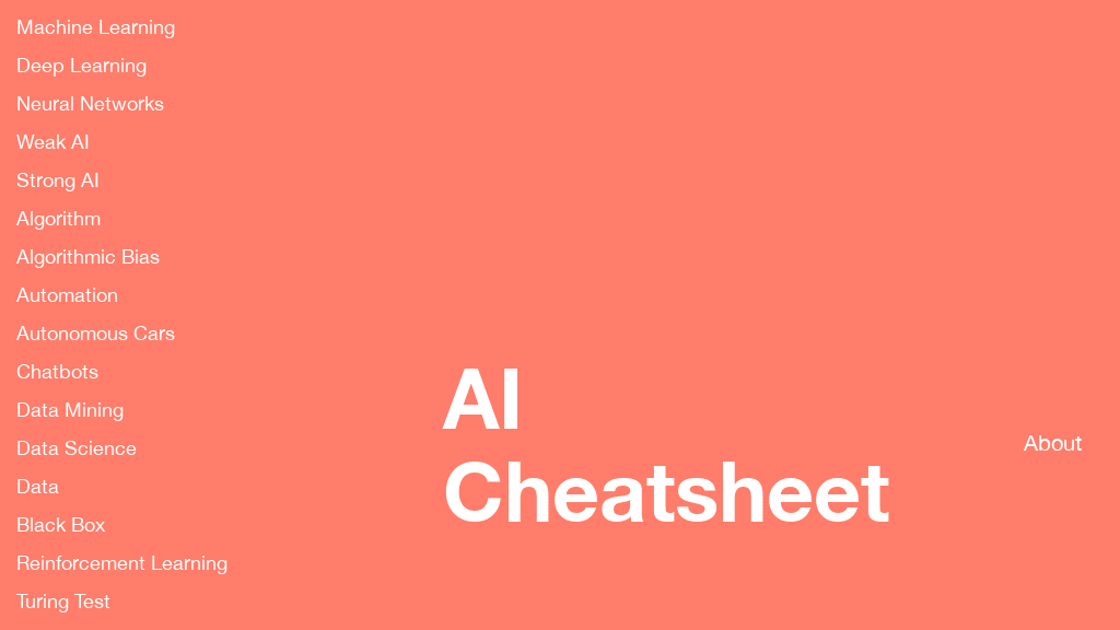 AI Cheatsheet | Simplifying AI for All | Futureen