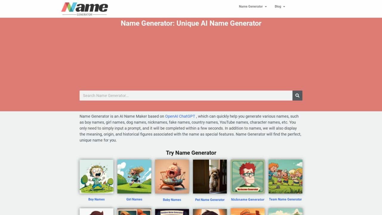 Name Generator | Unique AI-Powered Name Creator | Futureen