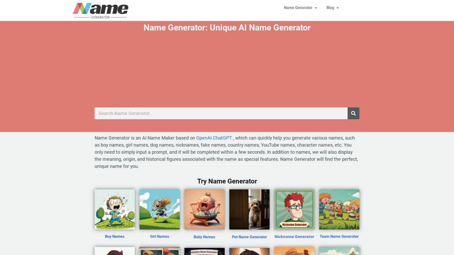 Name Generator | Unique AI-Powered Name Creator | Futureen