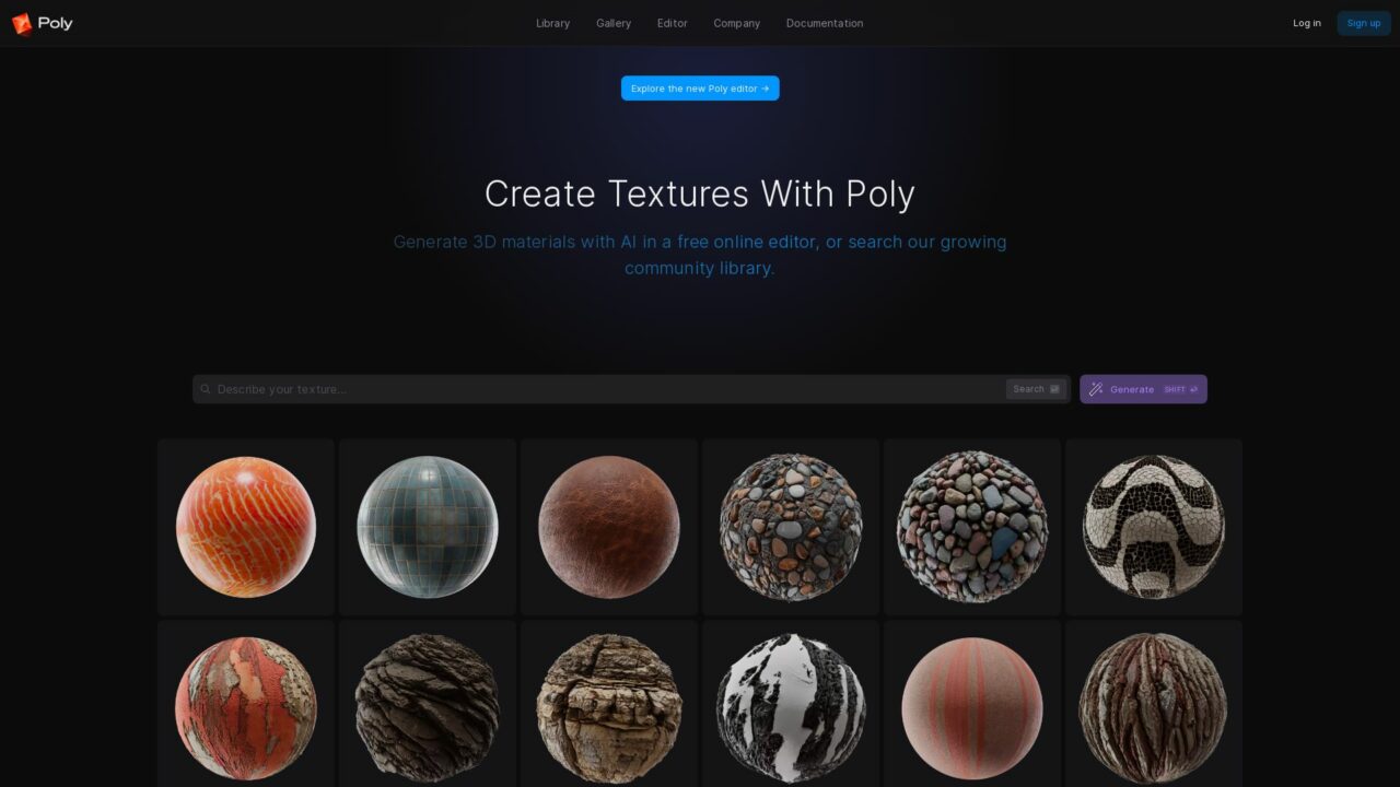 Poly AI Texture Engine | Create Stunning Textures Easily | Futureen