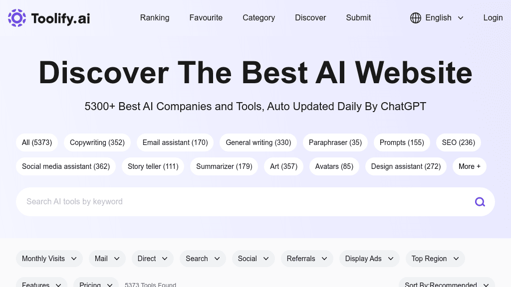 Toolify | Discover the Best AI Tools | Futureen