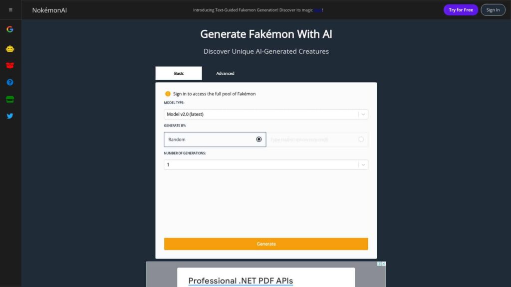 AI Pokémon generator | Create unique fakemon designs using Machine ...