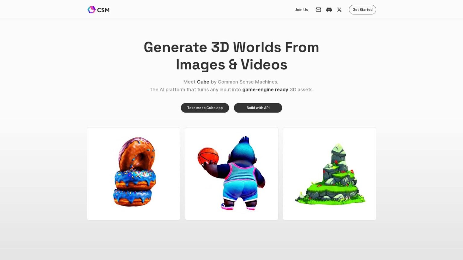 Cube by CSM | Transform 3D Creation with AI Power | Futureen