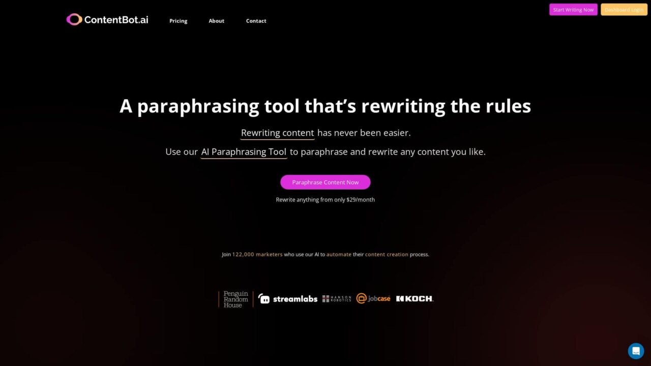 AI Paraphrasing Tool | Transform Content Creation with AI-driven Automation | Futureen