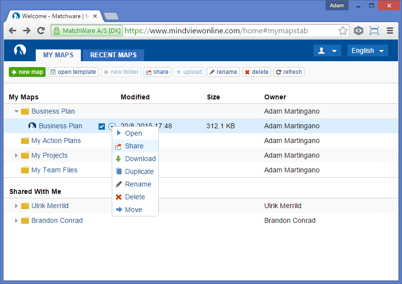 MindView Online. Solution de mind mapping collaboratif - Les Outils ...