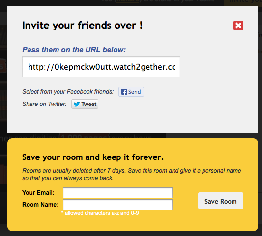 Watch2Gether. Regarder une vidéo en mode collaboratif.