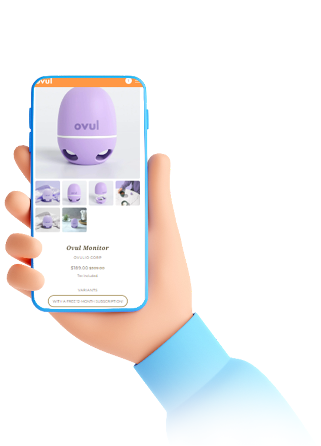 ОVUL - Fertility Monitor (Hormone & Ovulation Tracker Device)