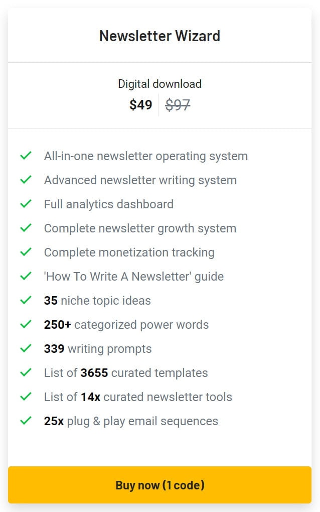Newsletter Wizard Lifetime Deal | Lifetimo.com