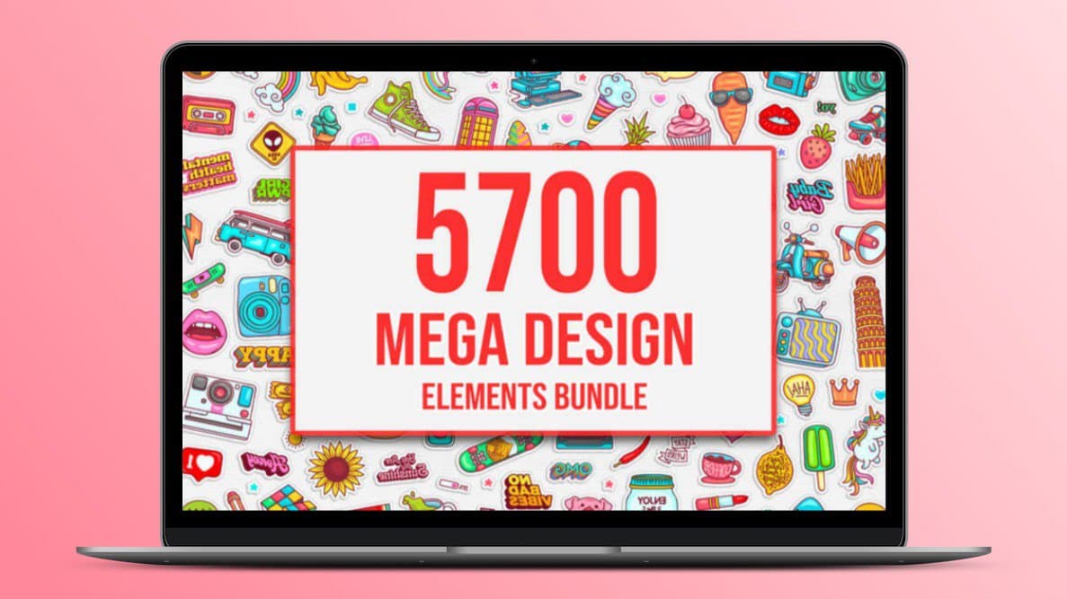 5700 Mega Design Elements Bundle | Lifetime License | Lifetimo.com