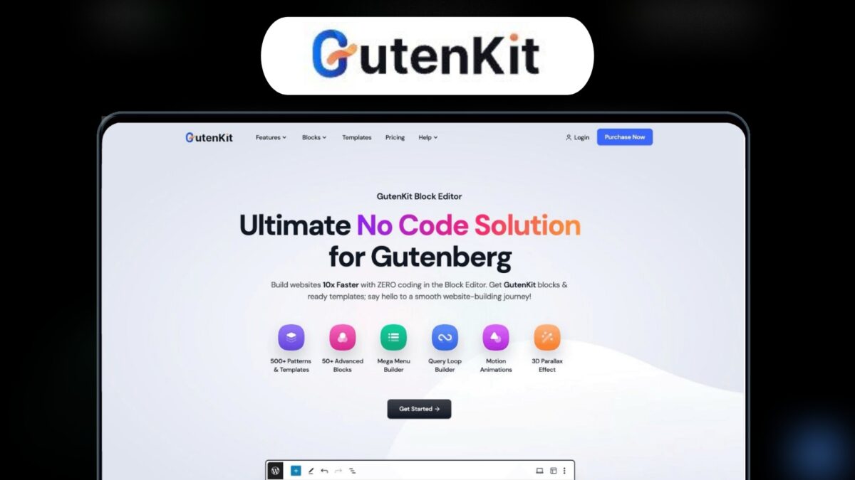 GutenKit Lifetime Deal ⚒ Ultimate Gutenberg Blocks | Lifetimo.com
