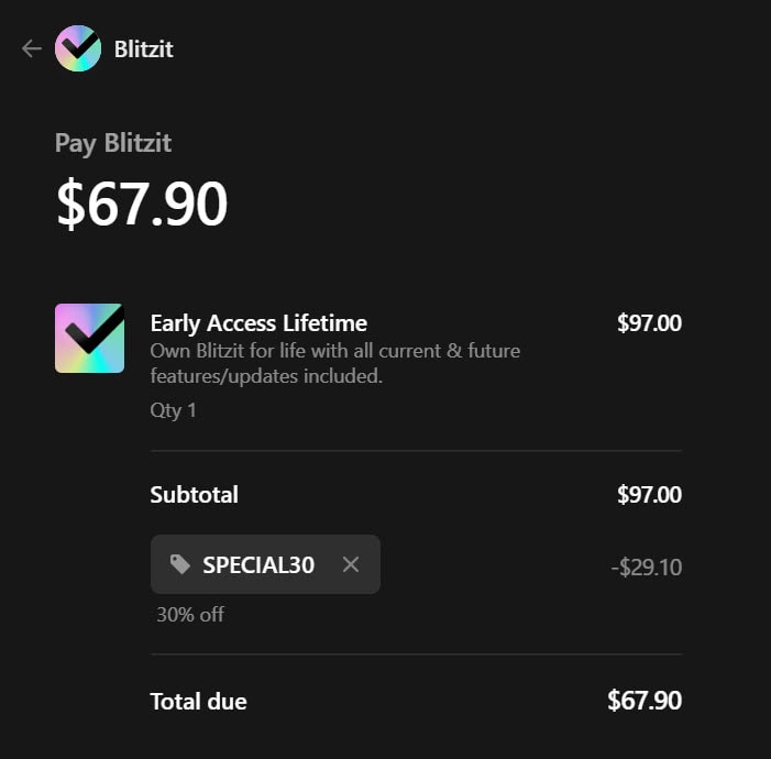 Blitzit Lifetime Deal – 30% OFF 🚀 Crush Your Tasks and Stay Focused! | Lifetimo.com