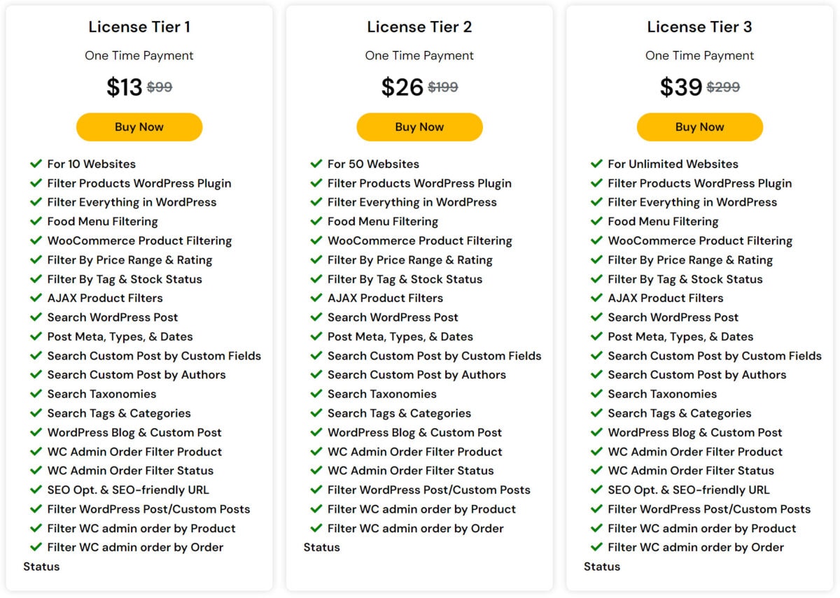 Filter Plus Lifetime Deal 🚀 WordPress and WooCommerce Filtering Plugin | Lifetimo.com