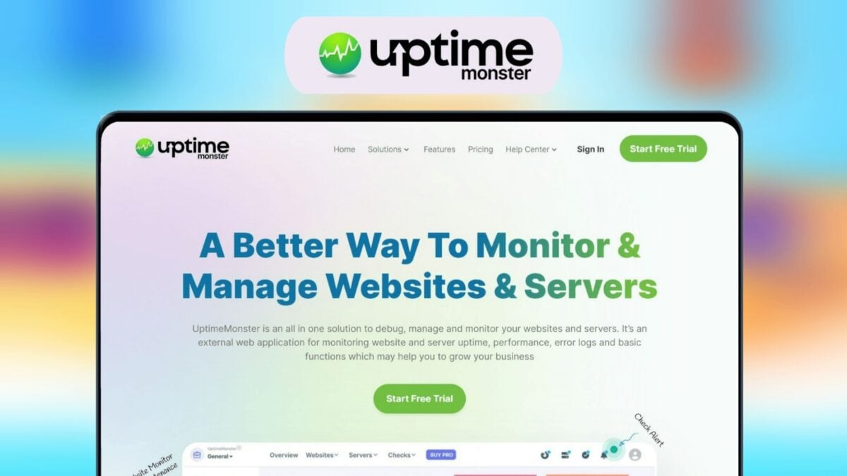 UptimeMonster Lifetime Deal 🚀 All-in-One Website Monitoring | Lifetimo.com